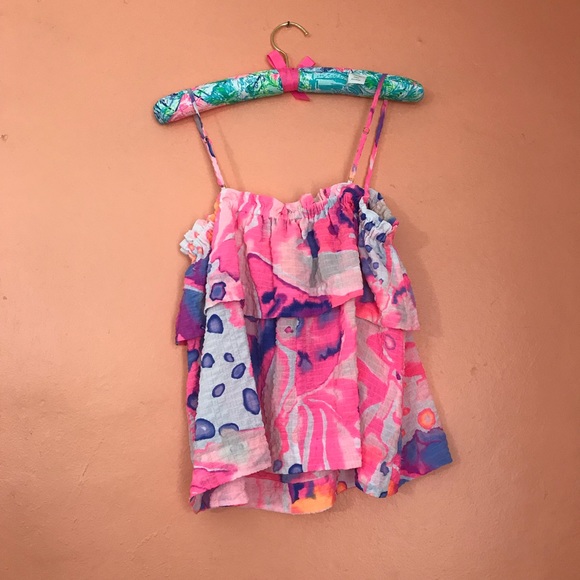Lilly Pulitzer | Tops | Nwt Lilly Pulitzer Mays Top Sandy Rays | Poshmark